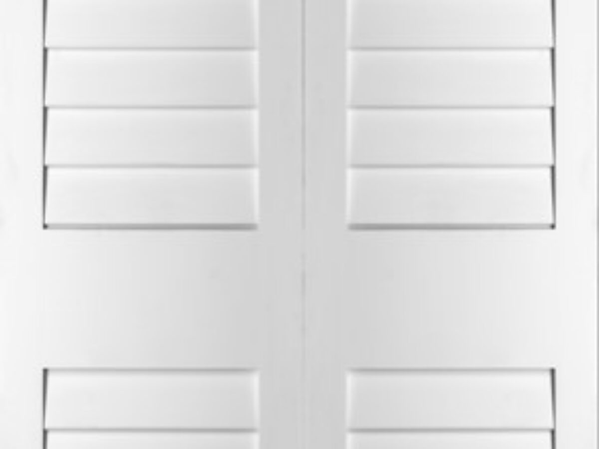 Plantation Louver Doors Interior