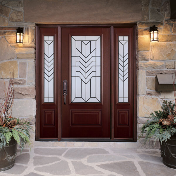 Pemberton Decorative Glass Doorlites - Pemberton Exterior Glass Doorlites